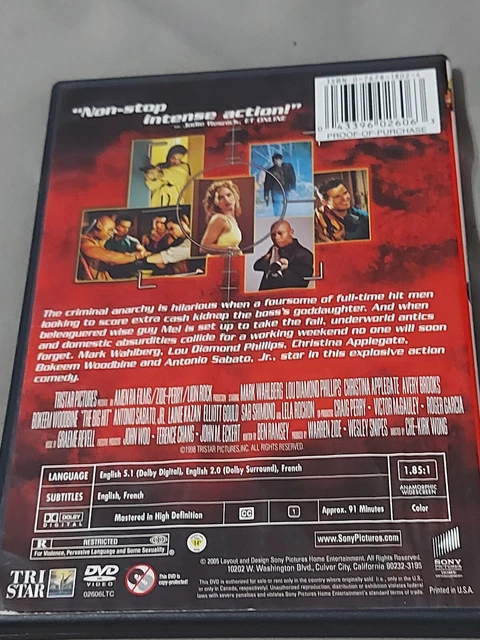 THE BIG HIT (1998) (DVD, 2005) Mark Wahlberg, Lou Diamond Phillips $3. ...