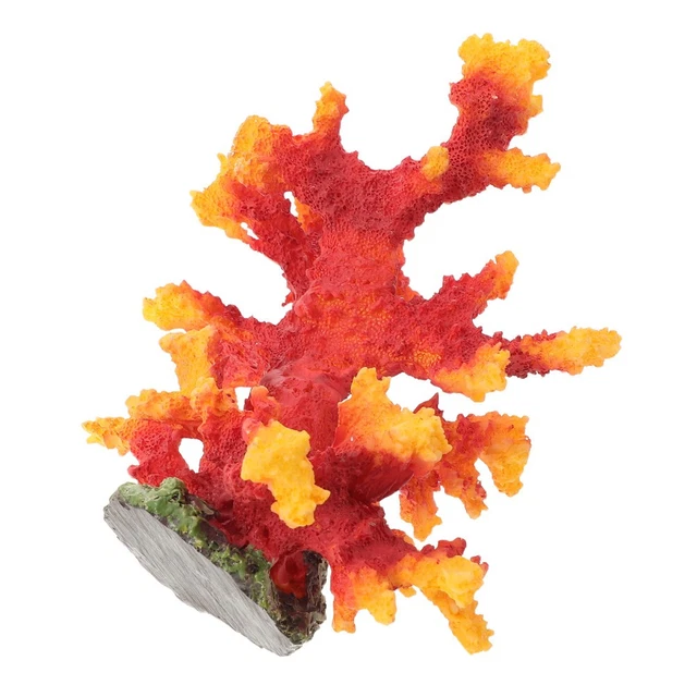 FISH TANK DECORATIONS Aquarium Reef Artificial Coral for Aquariums $23. ...