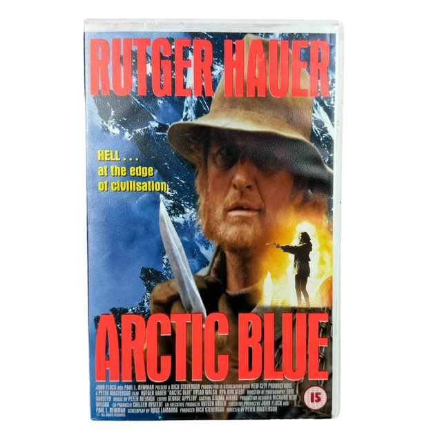 ARCTIC BLUE VIDEO VHS Ex Rental Large Case Action Film Movie Cert 15 1993 £16.99 - PicClick UK