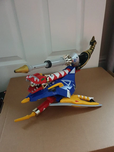 POWER RANGERS DINO Thunder Z-Rex Blaster & Brachio Staff All Working ...