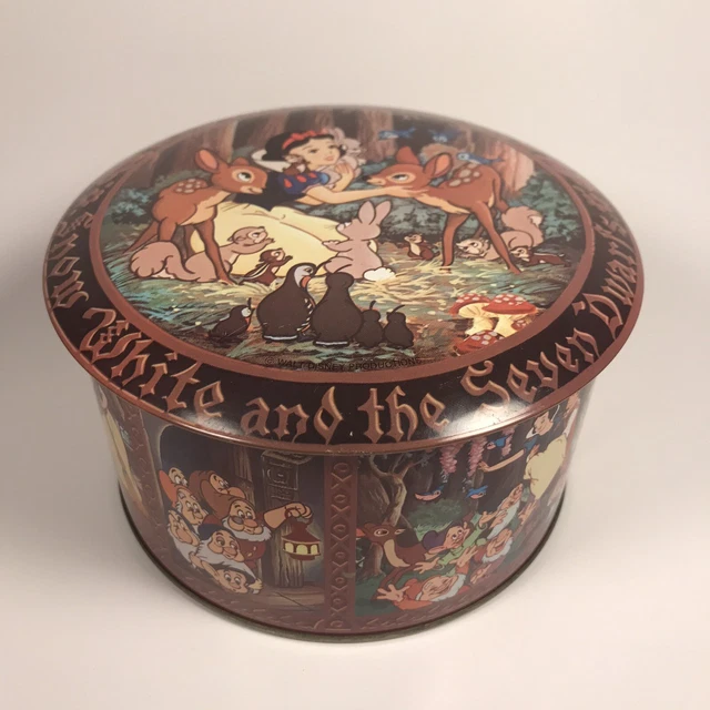 SNOW WHITE AND The Seven Dwarfs Collectible Candy Tin - Tin Box Company ...