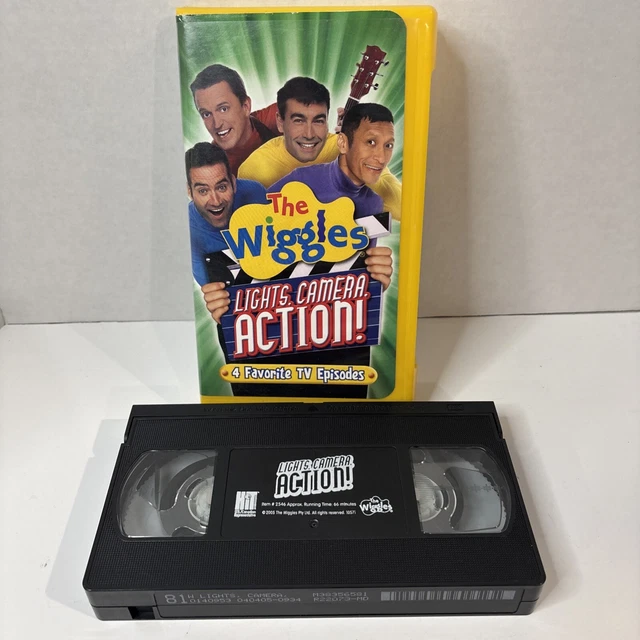THE WIGGLES - Lights, Camera, Action (VHS, 2005) Clamshell £21.28 ...