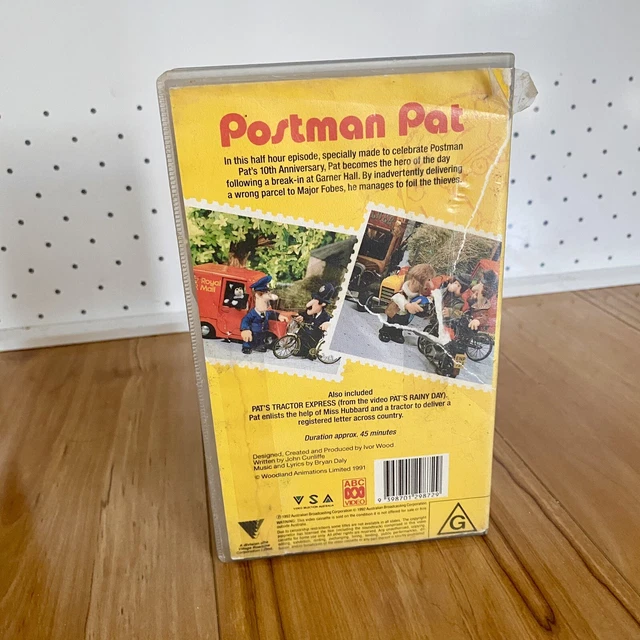 POSTMAN PAT AND the Toy Soldiers ABC Story VHS Tape 1992 - Ex Rental ...