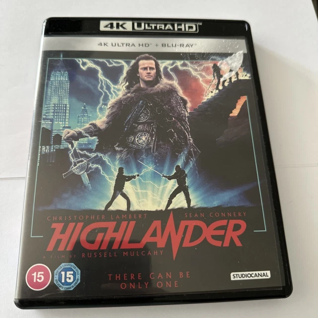 HIGHLANDER 4K UHD (4K UHD Blu-ray) Christopher Malcolm James Cosmo Alan ...