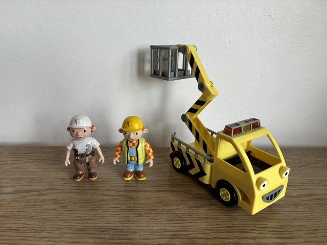 BOB THE BUILDER Flex Vehicle Cbeebies Vintage Marjorie And Bob Figure £ ...