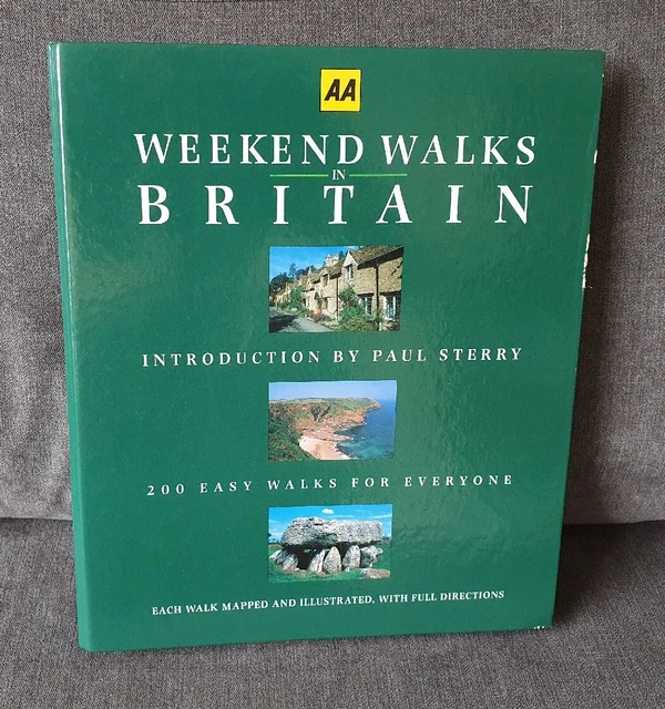 AA WEEKEND WALKS in Britain - 200 Mapped & Illustrated Easy Walks 1994 ...
