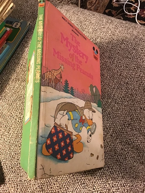 MYSTERY OF THE Missing Peanuts Donald Duck Walt Disney's World of ...