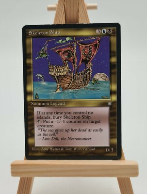 SKELETON SHIP ICE Age Magic Card MTG English (Ship of Skeletons) £13.57 ...