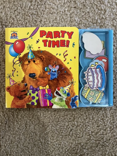BEAR IN THE Big Blue House A Book Of First Words Board 10-1/2 x 16 ...
