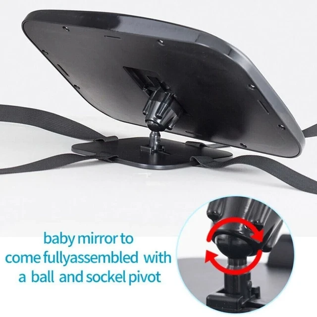 CAR BABY SEAT Inside Mirror View Back Safety Rear Facing Care $28.99 ...