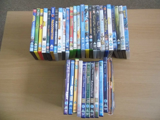 CHILDREN'S/KIDS/DISNEY DVD BUNDLE Job Lot x36 DVDS £26.67 - PicClick UK