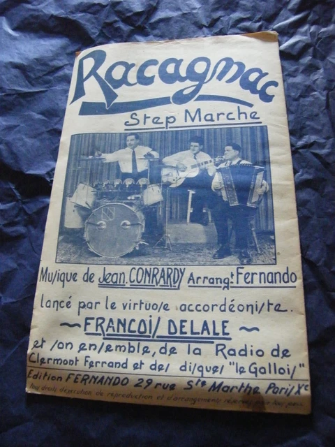 PARTITURA GILLES, DANZA Racagnac Di Jean Conrardy Bultiau Françoi ...