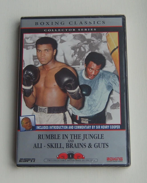 RUMBLE IN THE Jungle / Ali - Skill, Brains & Guts - NEW SEALED DVD ...
