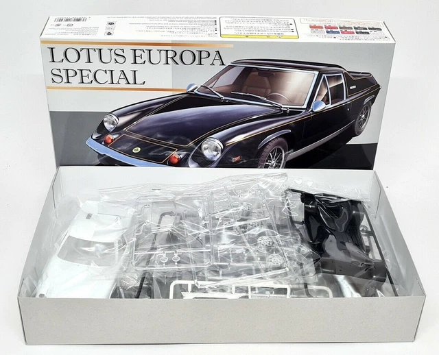 FUJIMI 1/24 - Lotus Europa Special 1972 Build Yourself Scale Model Car ...