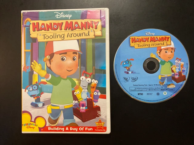 HANDY MANNY: TOOLING Around (DVD, 2007) Very Good Condition 5 Episodes ...