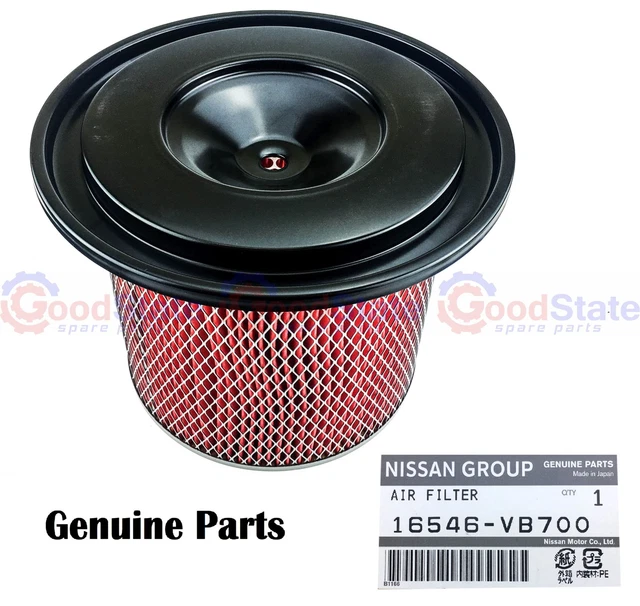 GENUINE NISSAN PATROL Y61 GU TB45E TB48DE Air Cleaner Filter Element ...