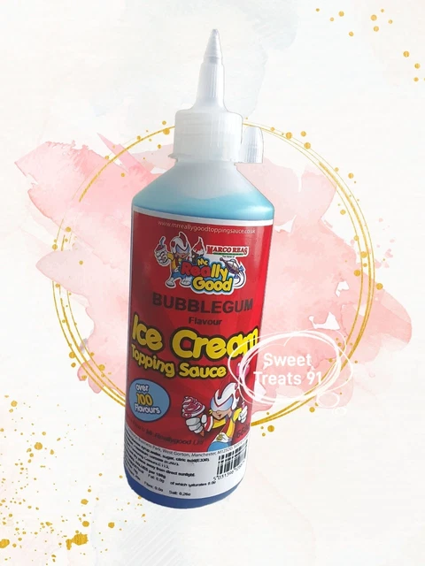 MARCOS REAS MR Really Good Bubblegum ice Cream Topping Sauce 660g £7.45 ...