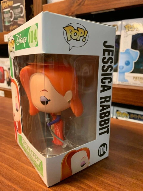 DISNEY WHO FRAMED Roger Rabbit Jessica Rabbit Pop Vinyl EXPERT ...