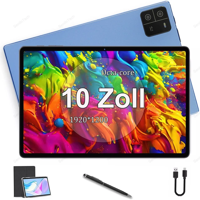 2026 NEW TABLET PC Android 15 10" 16GB+256GB Pad 8000mAh Octa-core ...