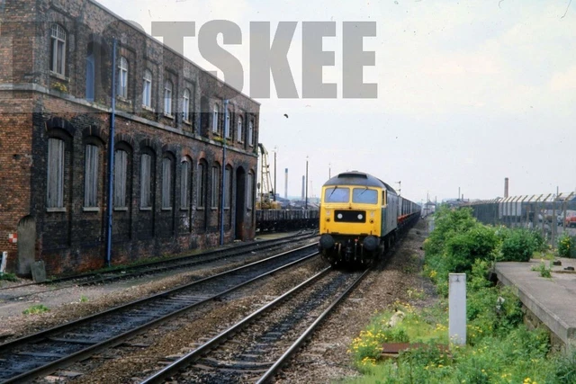35MM SLIDE BR British Rail Diesel Loco Class 47 47305 1981 Worksop Orig £4.98 - PicClick UK
