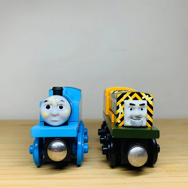 CHEESE COVERED THOMAS & Iron Arry - Thomas & Friends Wooden Railway ...