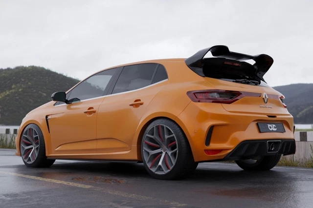 RENAULT MEGANE 4 IV RS Spoiler de Toit RS Gen.2 UNIQUEMENT POUR MEGANE ...