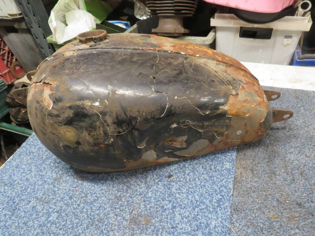 TRIUMPH 3TA 5TA t100a petrol tank £49.99 - PicClick UK