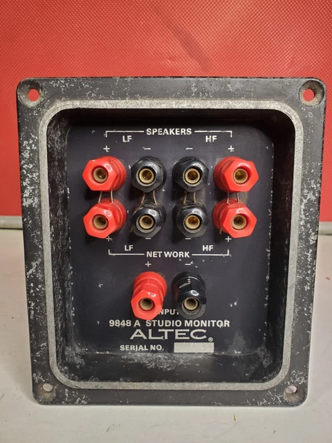 VINTAGE ALTEC LANSING Crossover Model 9848 A Studio Monitor - RARE ...