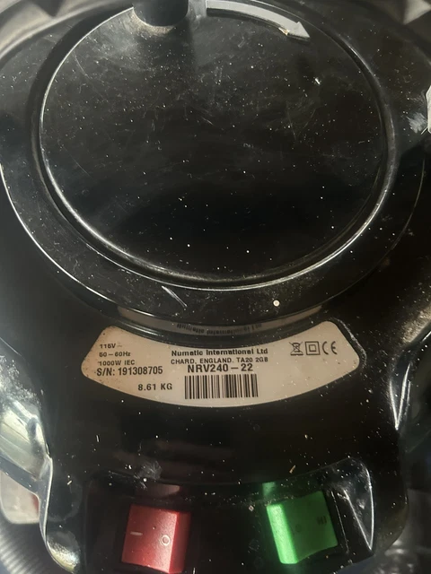 NUMATIC HENRY HOOVER NVR240-22 110v 620w Builders / Commercial Vacuum ...