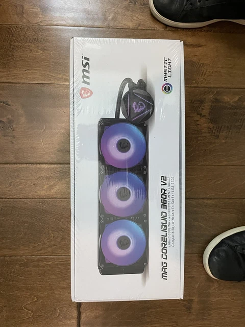 MSI MAG CORELIQUID 360R V2 AIO ARGB CPU radiatore liquido EUR 78,57 ...