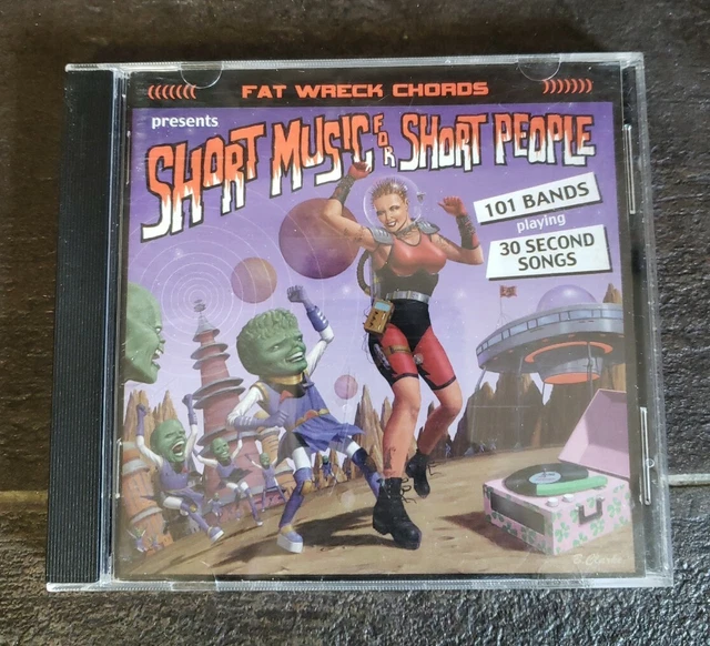 FAT WRECK CHORDS - Short Music for Short People - CD 101 bands punk ...