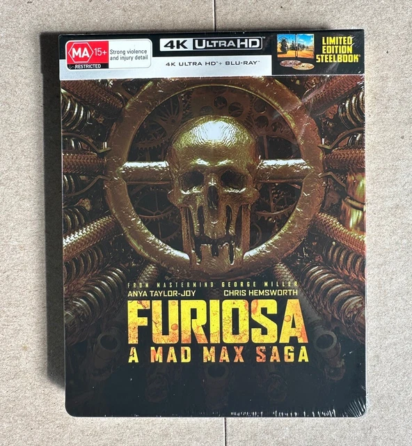 FURIOSA: A MAD Max Saga Steelbook 4K UHD + Blu-ray (AU Release) £61.57 ...