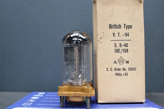 RAYTHEON VT-94 (5840) (10E/108) Nos Valve Tube £40.00 - PicClick UK