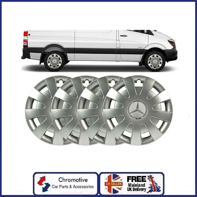 4 X 16'' Inches Wheel Trim Hub Caps FOR MERCEDES SPRINTER £38.80 ...