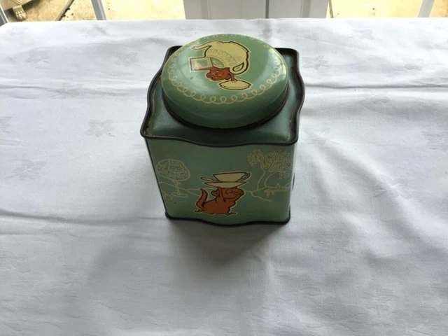 MAD HATTERS TEA Party (Alice In Wonderland) 1950 Tetley Tin £30.00 ...