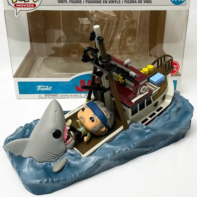 JAWS FUNKO POP! Orca Shark Attack Quint Vinyl Figure 2021 EUR 54,79 ...