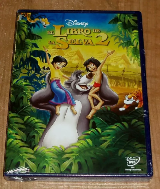 El Libro De La Selva 2 Dvd Disney Nuevo Precintado Animacion Sin Abrir