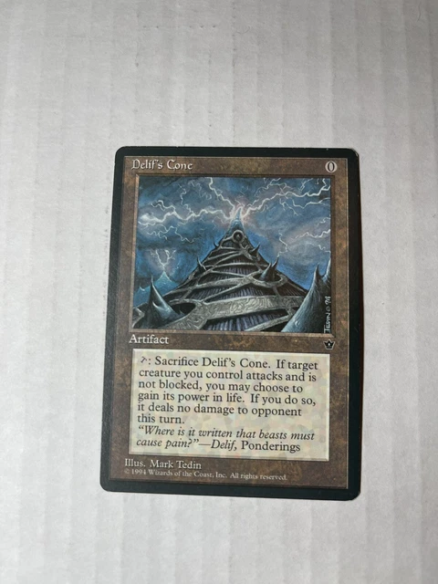 ARTEFACT CÔNE MAGIC the Gathering Fallen Empires Delif's MTG EUR 3,08 ...