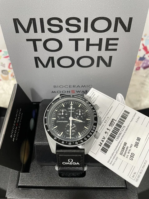 OMEGA X SWATCH Speedmaster Watch MoonSwatch Mission To The Moon New EUR ...