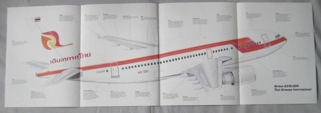 AIRPLANE ENCYCLOPEDIA MAGAZINE Issue 17 Airbus A310 Cutaway drawing ...