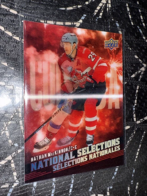 2025/26 UD TIM Hortons National Selections Ns4 Nathan Mackinnon Ns-4 ...