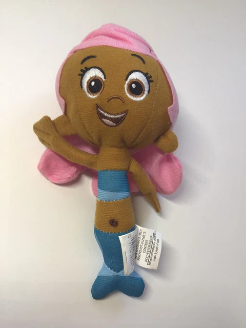 NICK JR. BUBBLE Guppies Molly Mermaid Girl Pink Hair 2013 Viacom Plush ...