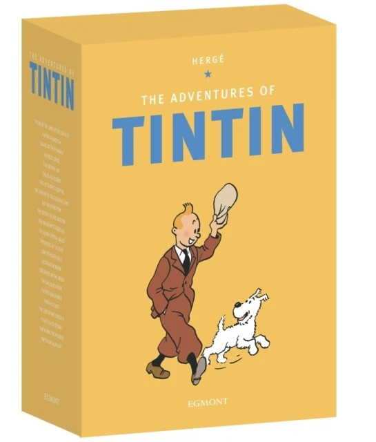 TINTIN PAPERBACK BOXED Set 23 titles by Herge 9781405294577 NEW Book ...