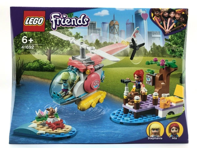 LEGO® FRIENDS 41692 Rettungshubschrauber der Tierklinik mit Stephanie ...