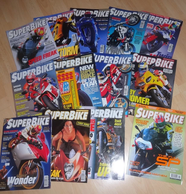 SUPERBIKE MAGAZINES MAGAZINE - 1996 - Buy Any One Or More- Drop Down ...