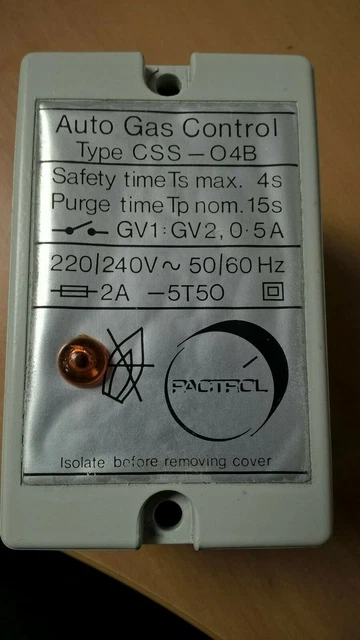 BRÛLEUR À GAZ PACTROL CSS-04B type contrôle automatique CSS EUR 293,19 ...