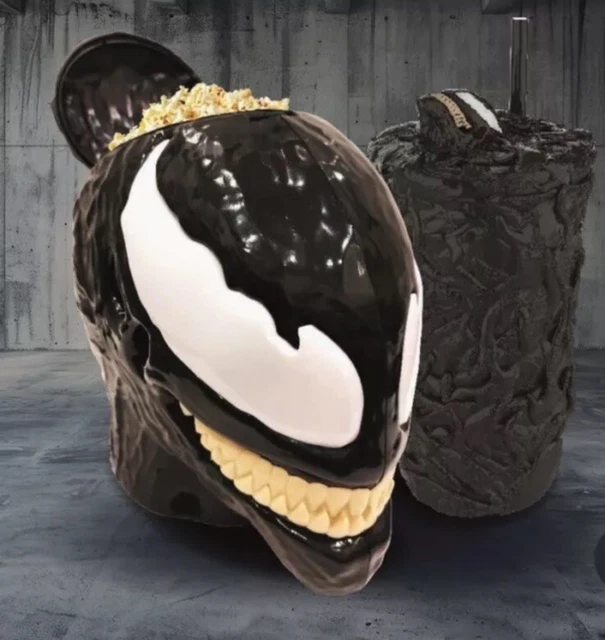 VENOM THE LAST Dance Popcorn Bucket & Cup Limited Edition! Unused . NEW ...