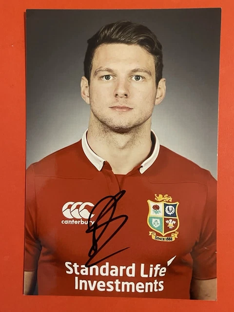 DAN BIGGAR / British & Irish Lions Rugby Signed 6x4 Photo £5.42 ...