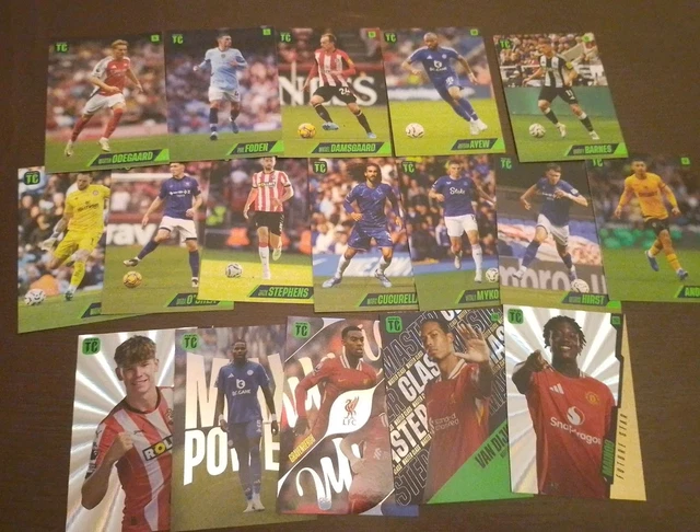PANINI TOP CLASS 2025 Premier League X17 Cards No Dups Inc Mainoo £5.92 ...