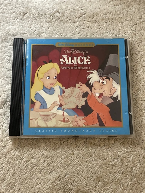 WALT DISNEY RECORDS Alice in Wonderland Movie Classic Soundtrack Series ...